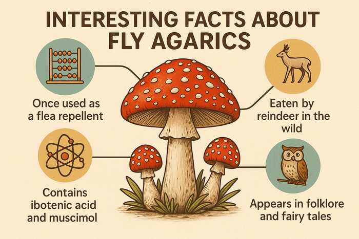 Interesting facts about fly agaric you didn't know